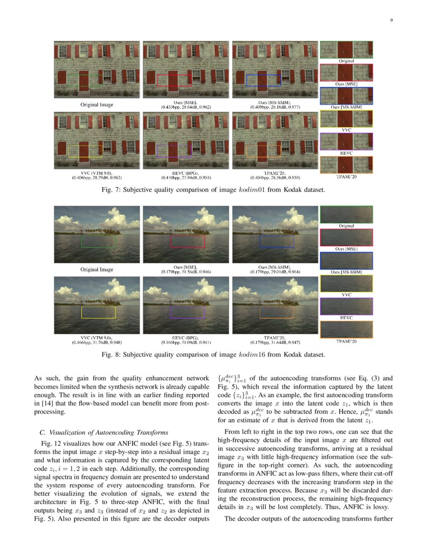 ANFIC: Image Compression Using Augmented Normalizing Flows | DeepAI ANFIC: Image Compression Using Augmented Normalizing Flows | DeepAI