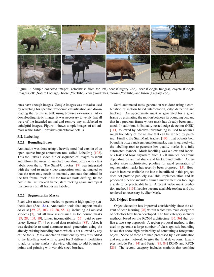 Animal Detection in Man-made Environments | DeepAI