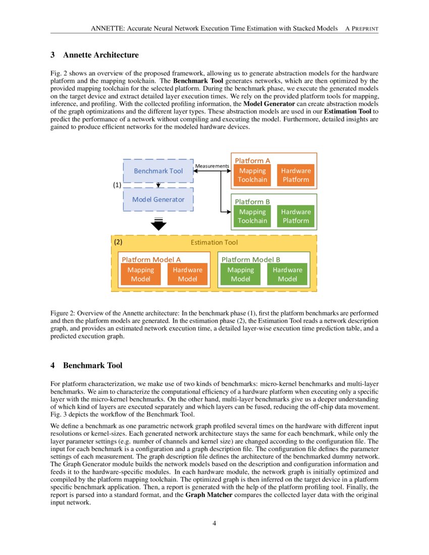 Annette Accurate Neural Network Execution Time Estimation With Stacked Models Deepai