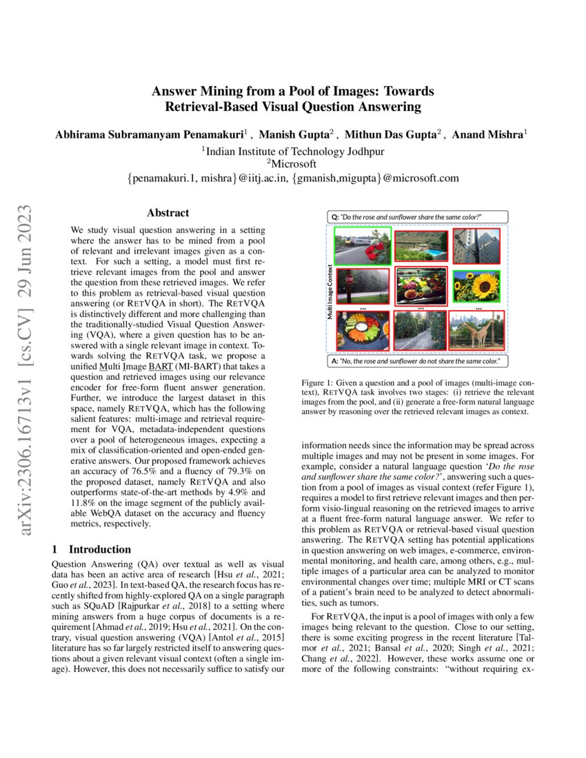 Answer Mining from a Pool of Images: Towards Retrieval-Based Visual ...