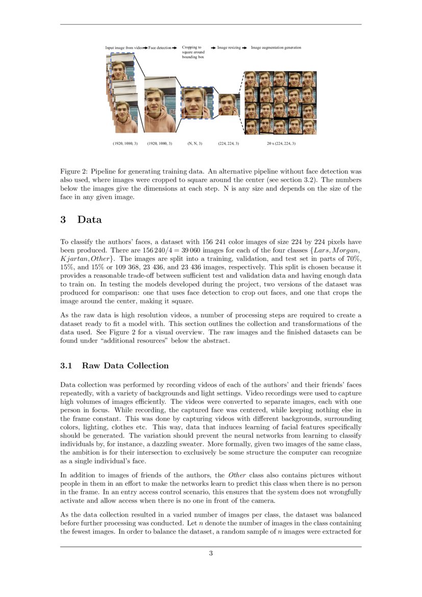 Application Of Facial Recognition Using Convolutional Neural Networks For Entry Access Control
