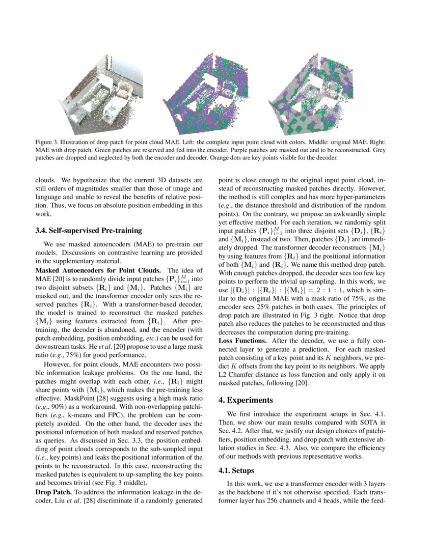 Applying Plain Transformers to Real-World Point Clouds | DeepAI