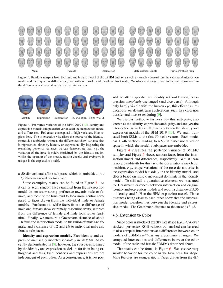 Approximating Intersections and Differences Between Statistical Shape ... Approximating Intersections and Differences Between Statistical Shape ...