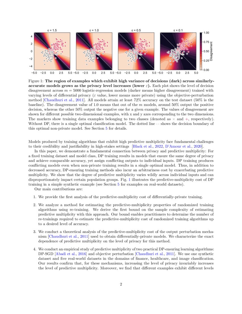 Arbitrary Decisions are a Hidden Cost of Differentially-Private Training | DeepAI