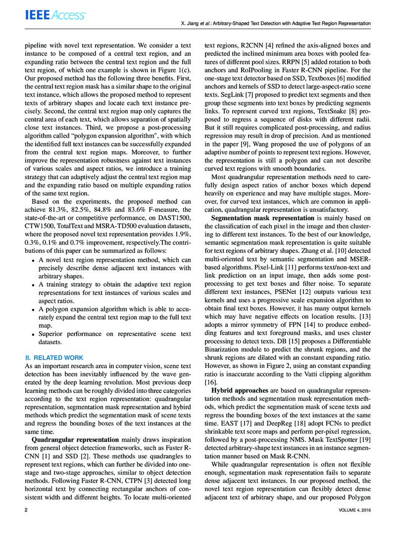 Arbitrary-Shaped Text Detection withAdaptive Text Region Representation | DeepAI