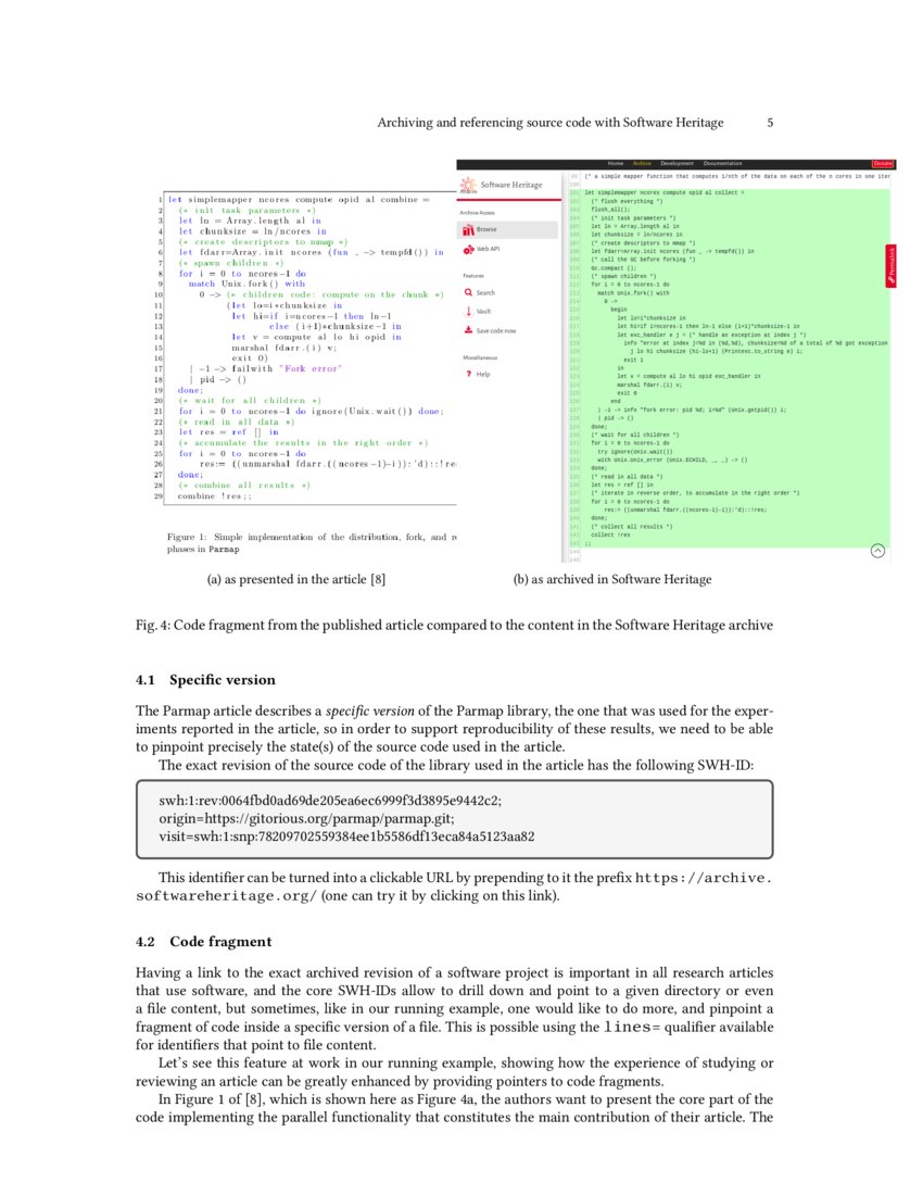 Archiving and referencing source code with Software Heritage | DeepAI
