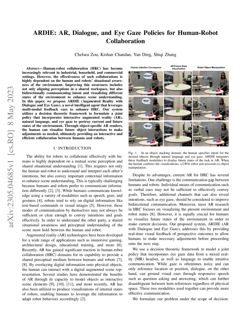 ARDIE: AR, Dialogue, and Eye Gaze Policies for Human-Robot ...