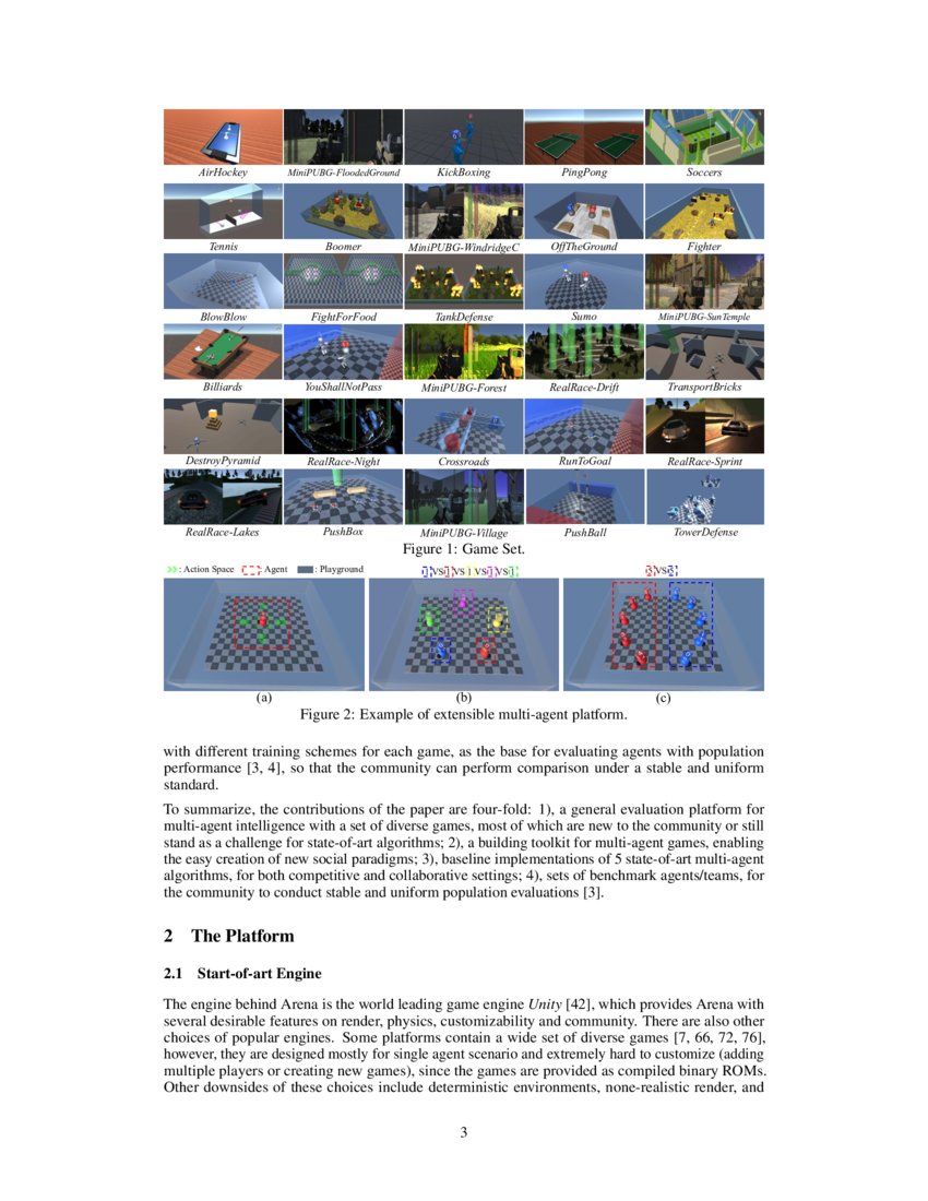 Arena: A General Evaluation Platform and Building Toolkit for Multi ...