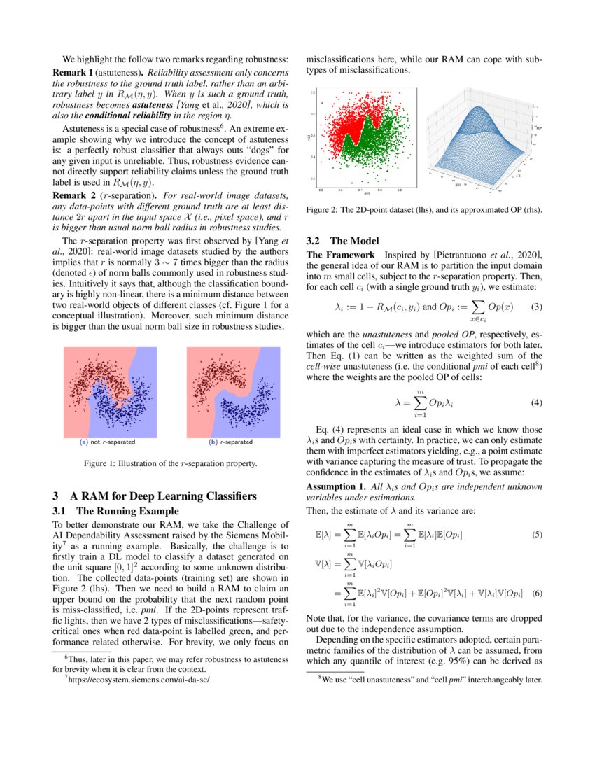Assessing the Reliability of Deep Learning Classifiers Through Robustness Evaluation and ...