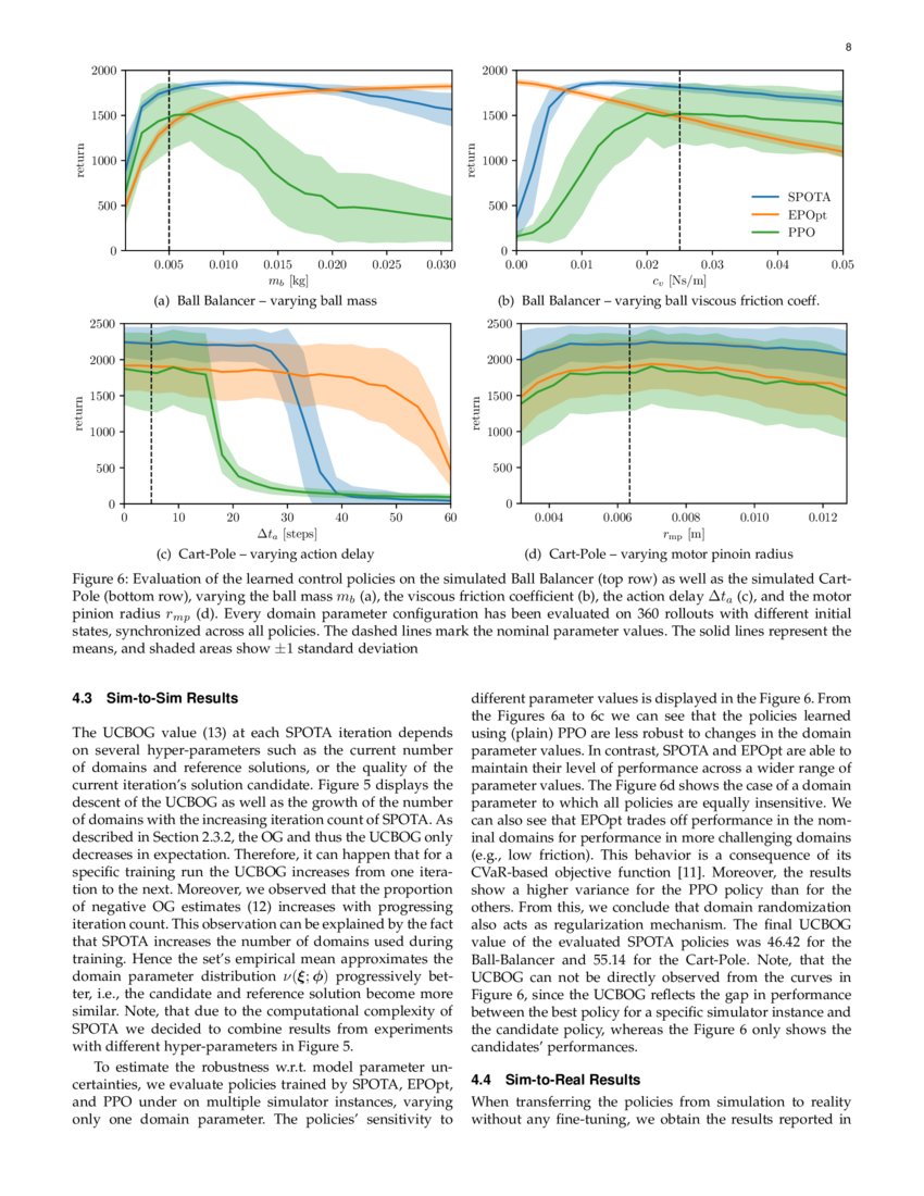 Assessing Transferability from Simulation to Reality for Reinforcement Learning | DeepAI