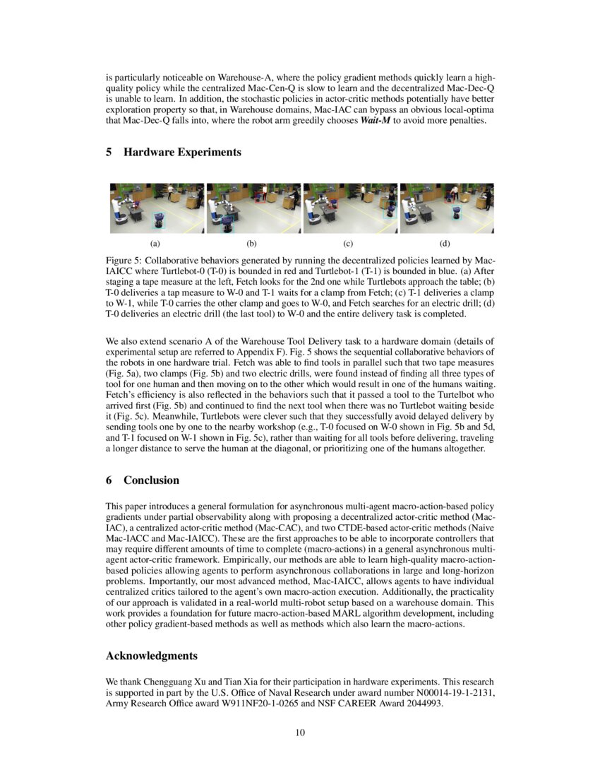 Asynchronous Actor-Critic for Multi-Agent Reinforcement Learning | DeepAI Asynchronous Actor-Critic for Multi-Agent Reinforcement Learning | DeepAI