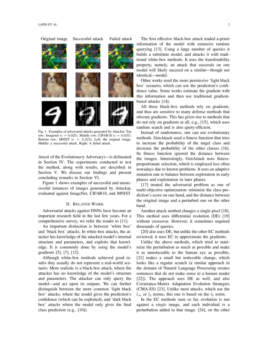 An Evolutionary Gradient Free Query Efficient Black Box Algorithm 1116