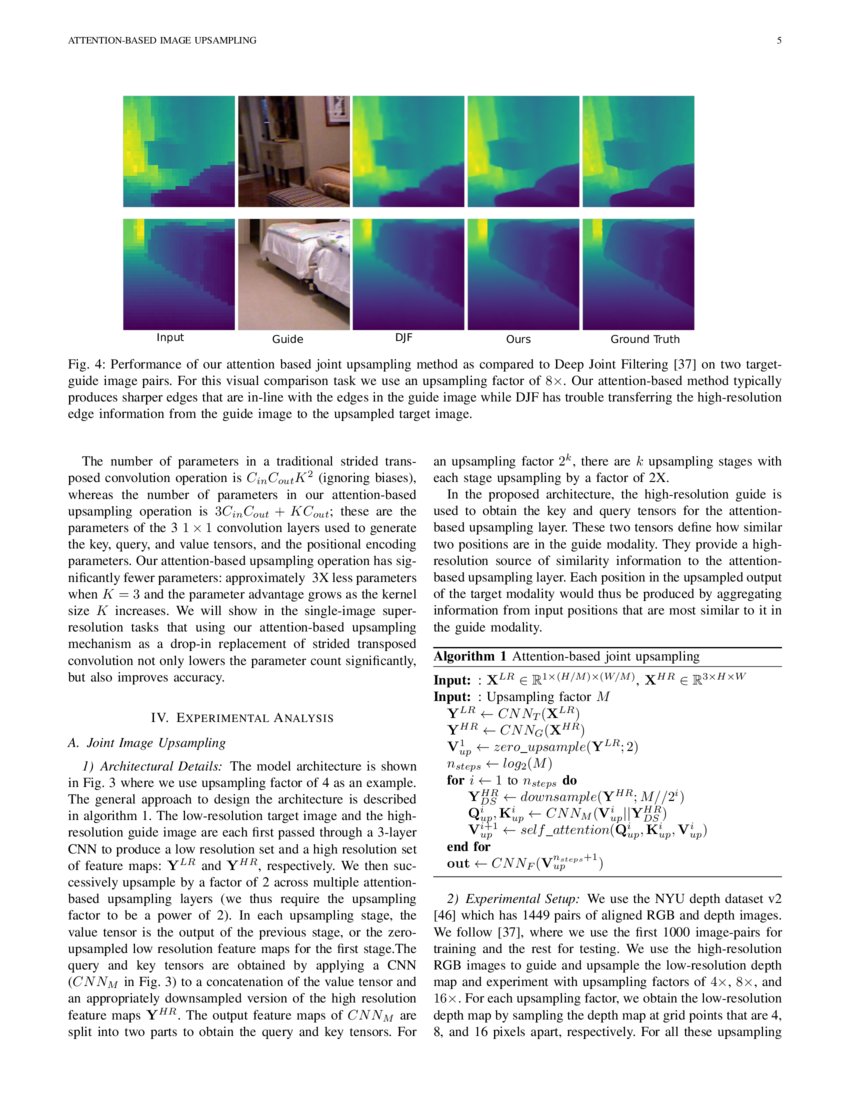 Attention-based Image Upsampling | DeepAI