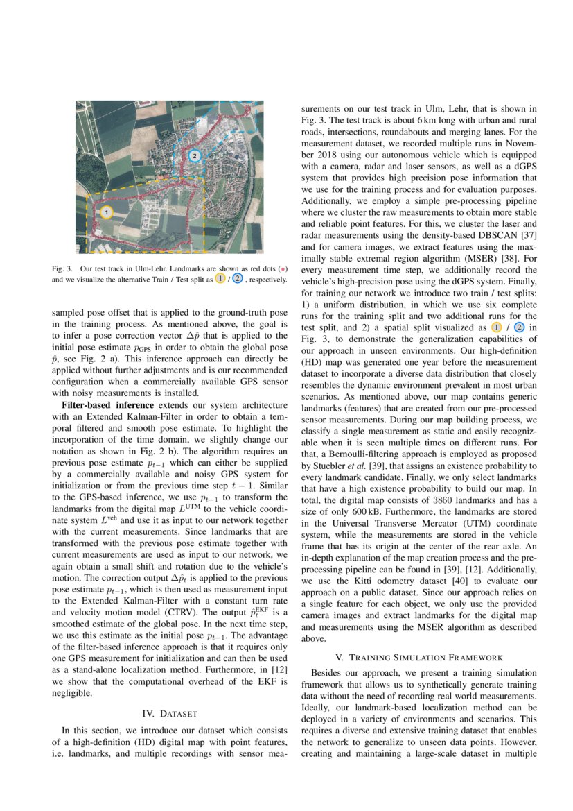 Attention-based Vehicle Self-Localization with HD Feature Maps | DeepAI