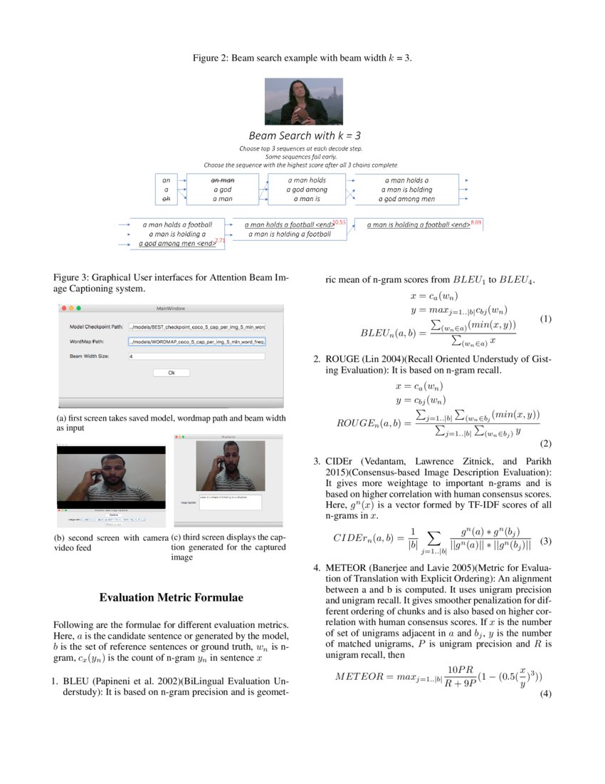 Attention Beam: An Image Captioning Approach | DeepAI