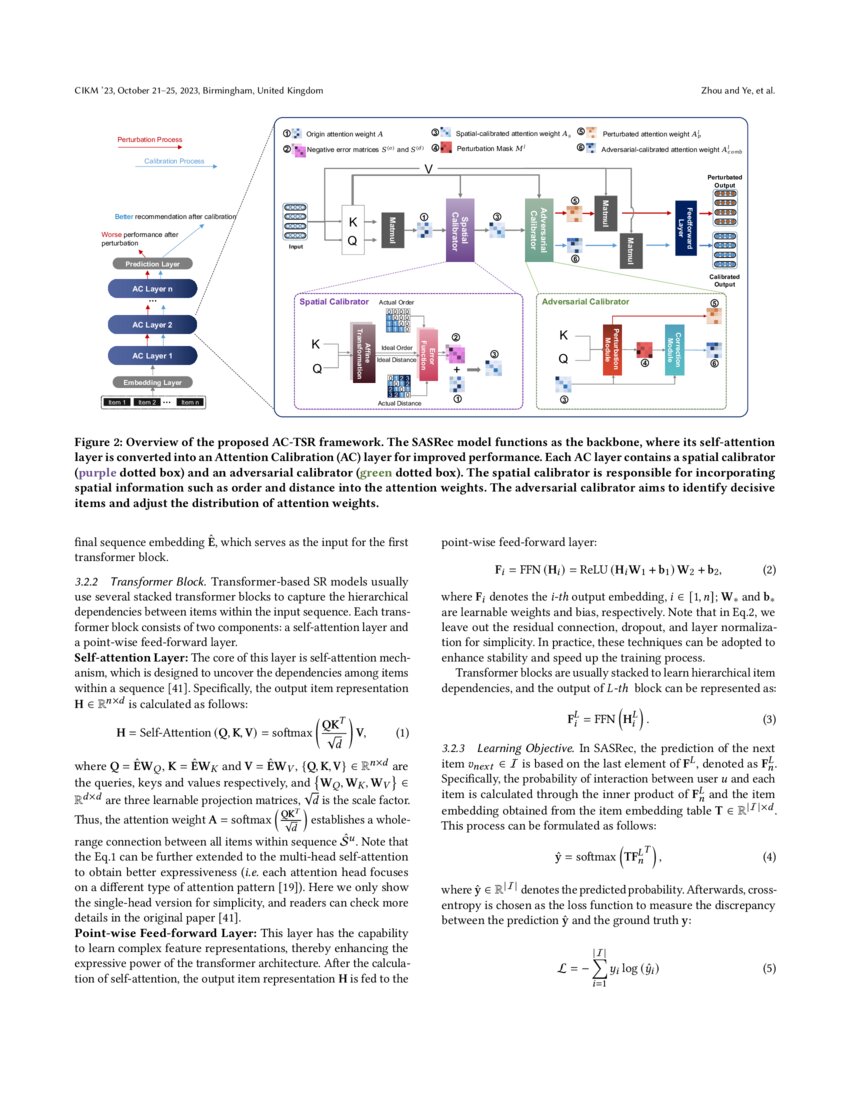 Attention Calibration for Transformer-based Sequential Recommendation ... Attention Calibration for Transformer-based Sequential Recommendation ...
