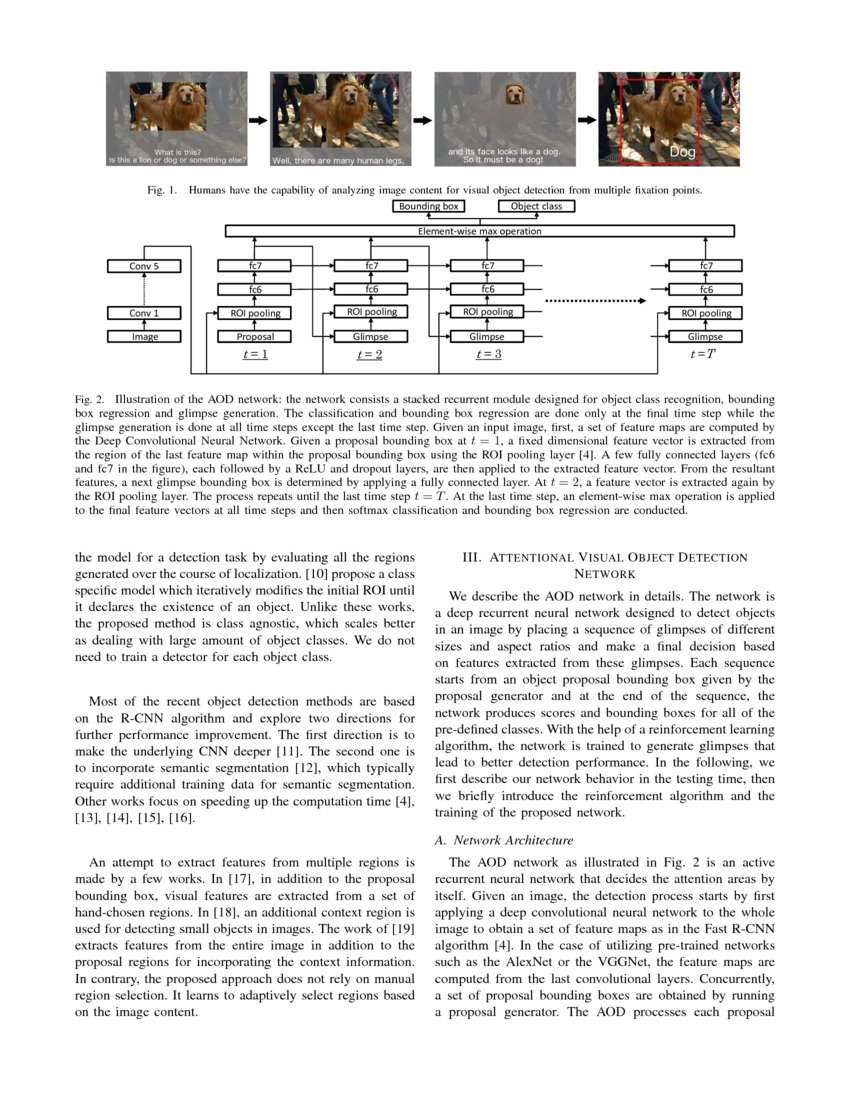 Attentional Network For Visual Object Detection Deepai