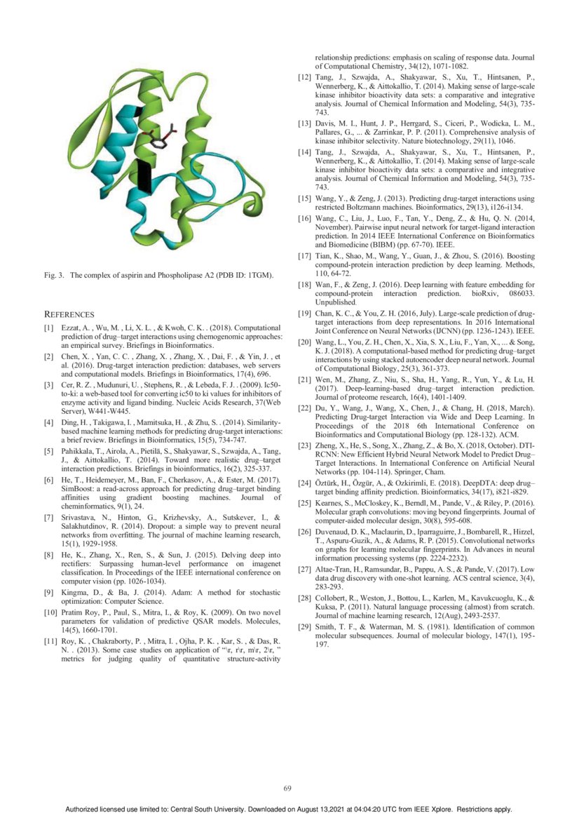 Attentiondta Prediction Of Drug Target Binding Affinity Using