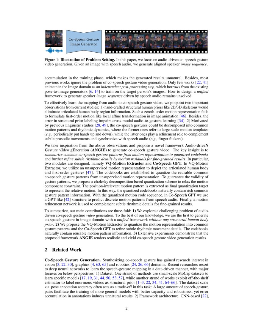 Audio-Driven Co-Speech Gesture Video Generation | DeepAI