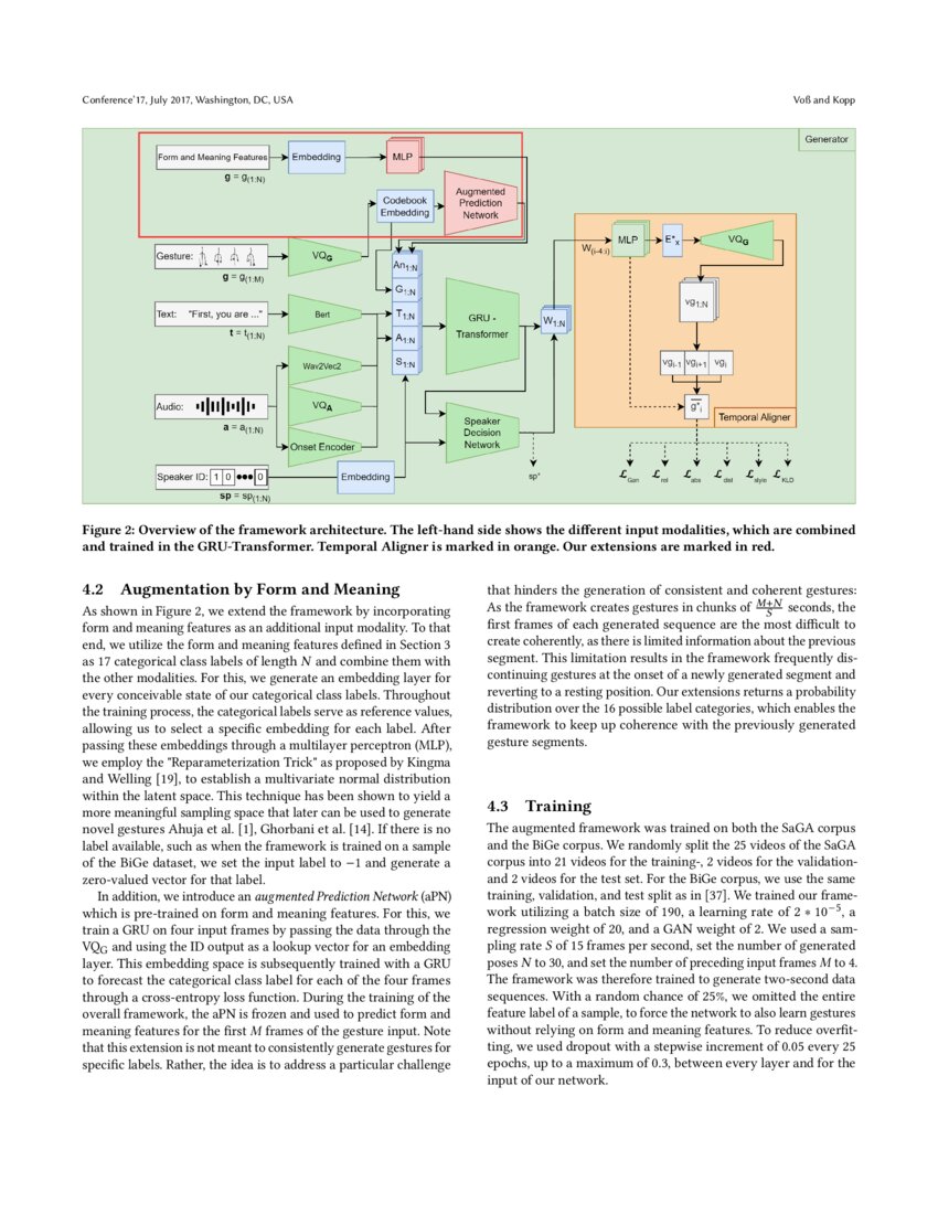 Augmented Co-Speech Gesture Generation: Including Form and Meaning Features to Guide Learning ...