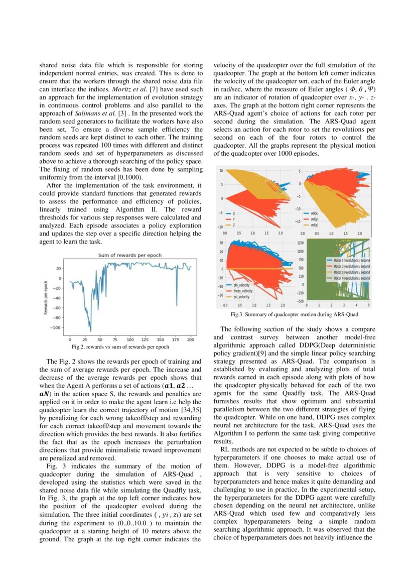 Augmented Random Search for Quadcopter Control: An alternative to Reinforcement Learning | DeepAI