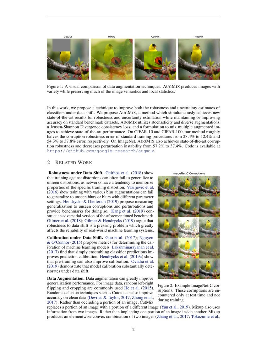 AugMix: A Simple Data Processing Method to Improve Robustness and ...