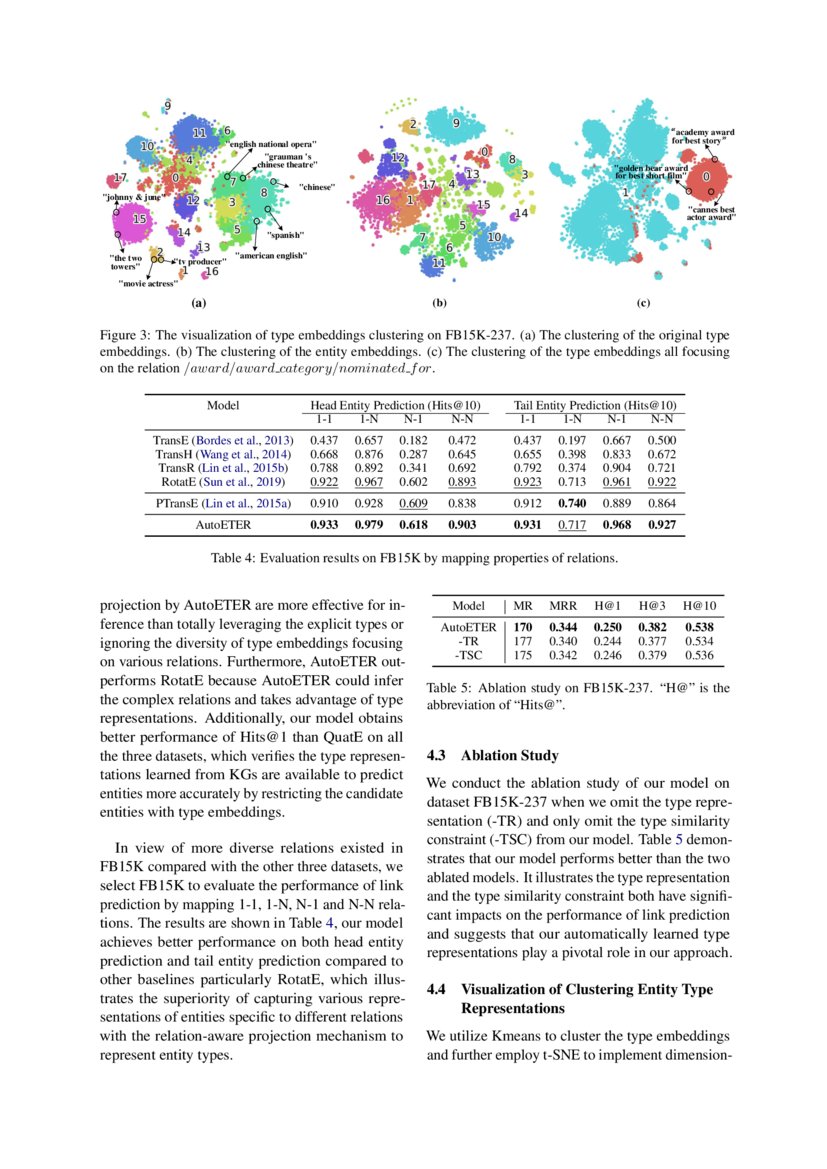 AutoETER: Automated Entity Type Representation for Knowledge Graph Embedding | DeepAI