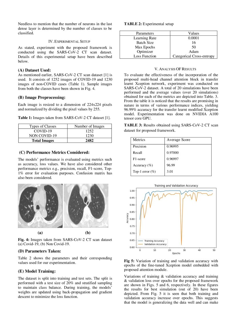 Automated COVID-19 CT Image Classification using Multi-head Channel Attention in Deep CNN | DeepAI