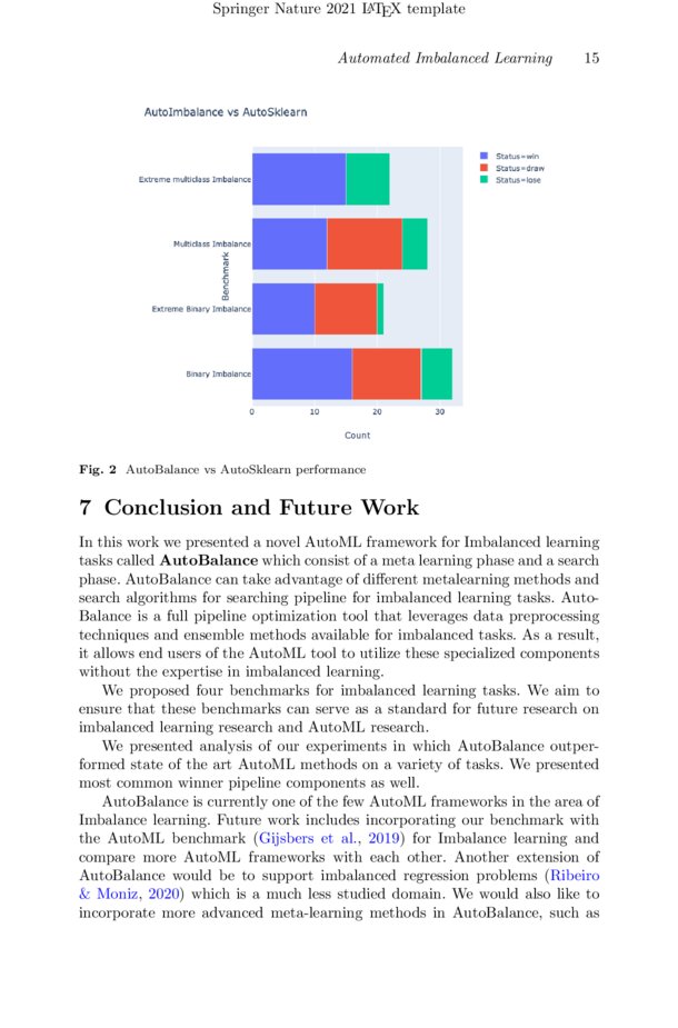 Automated Imbalanced Learning | DeepAI Automated Imbalanced Learning | DeepAI