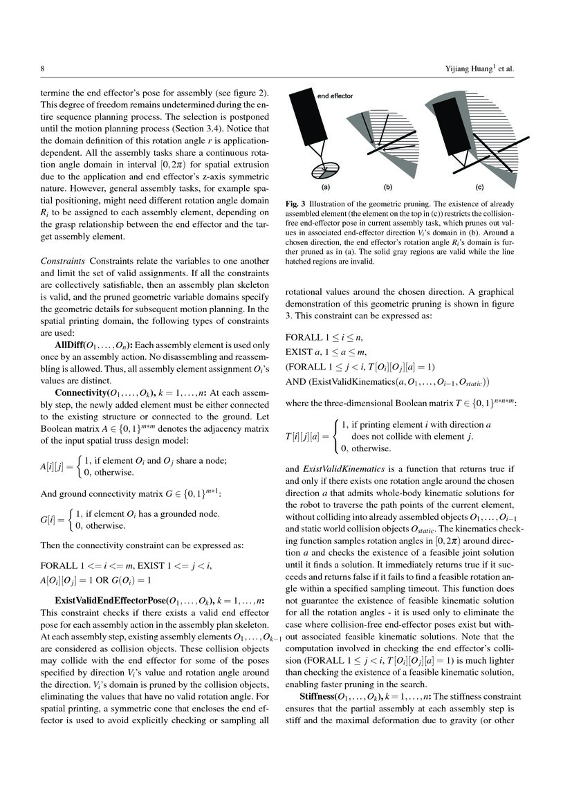 Automated motion planning for robotic assembly of discrete ...