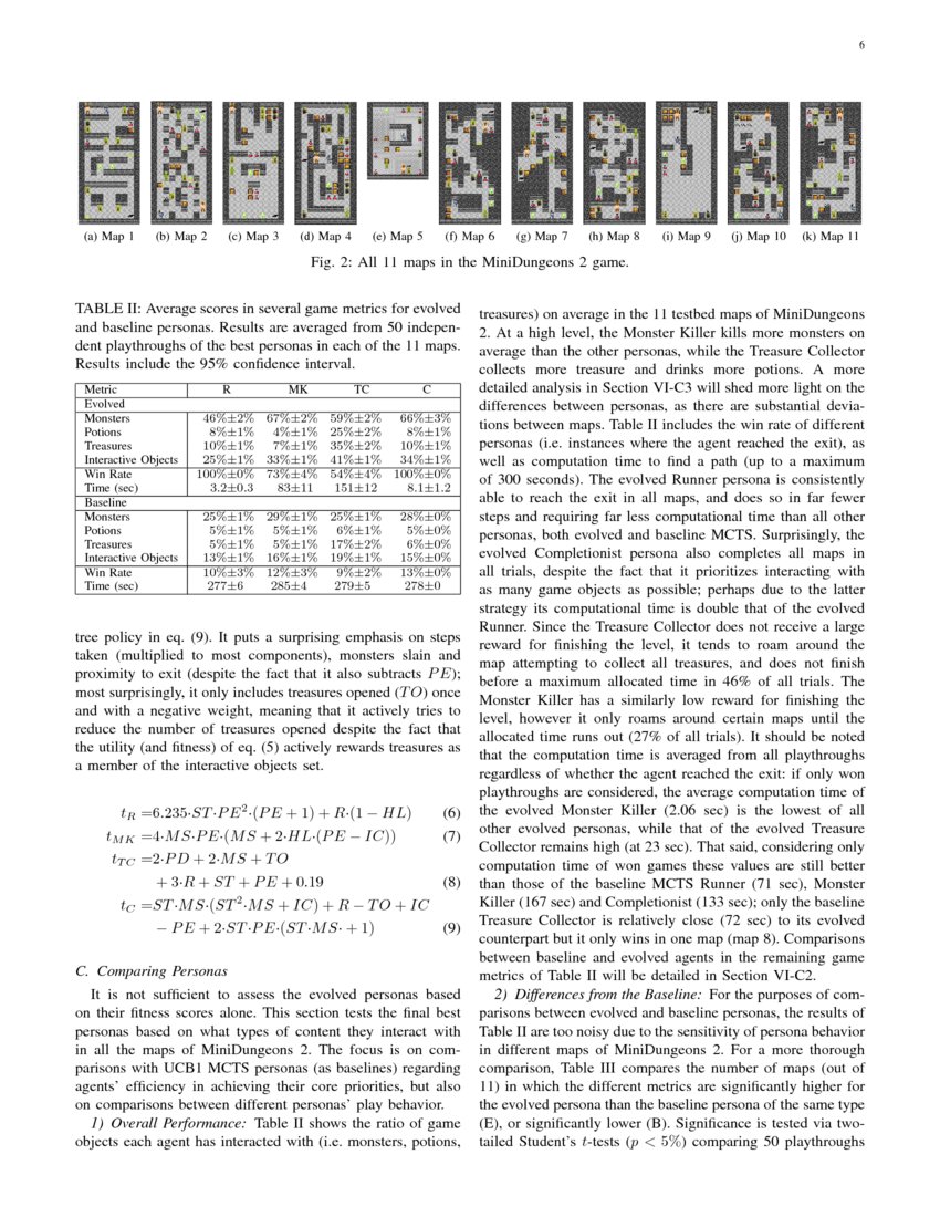 Automated Playtesting with Procedural Personas through MCTS with ...
