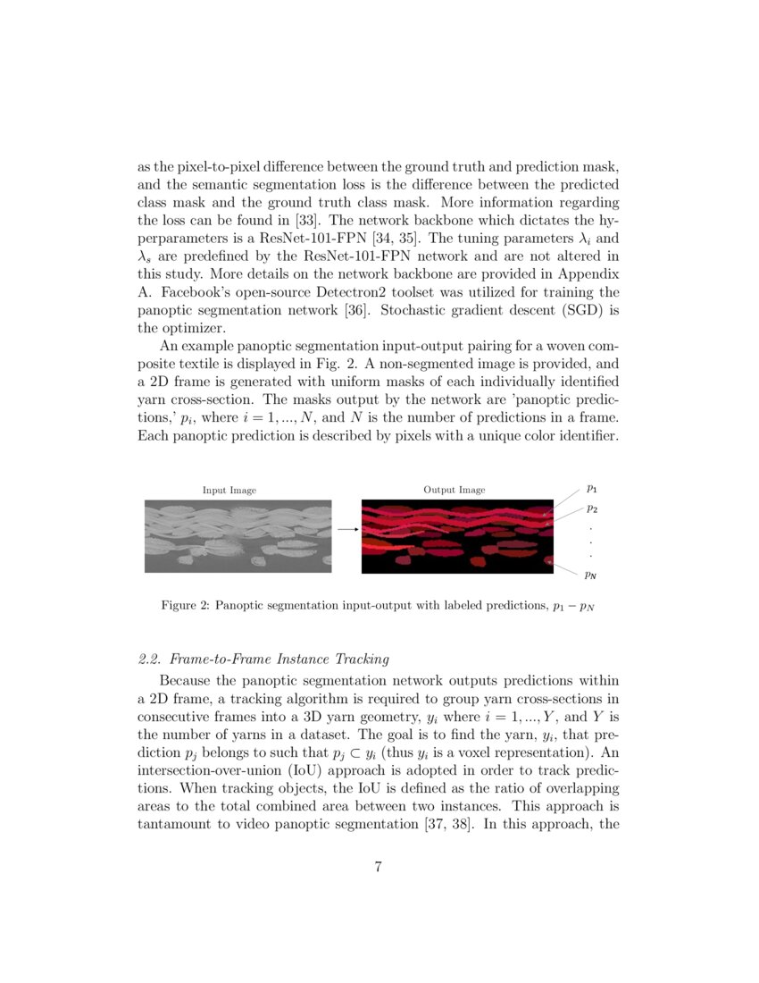 Automated processing of X-ray computed tomography images via panoptic ...