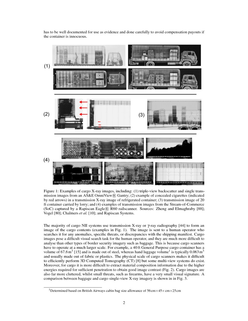Automated X-ray Image Analysis for Cargo Security: Critical Review and ...