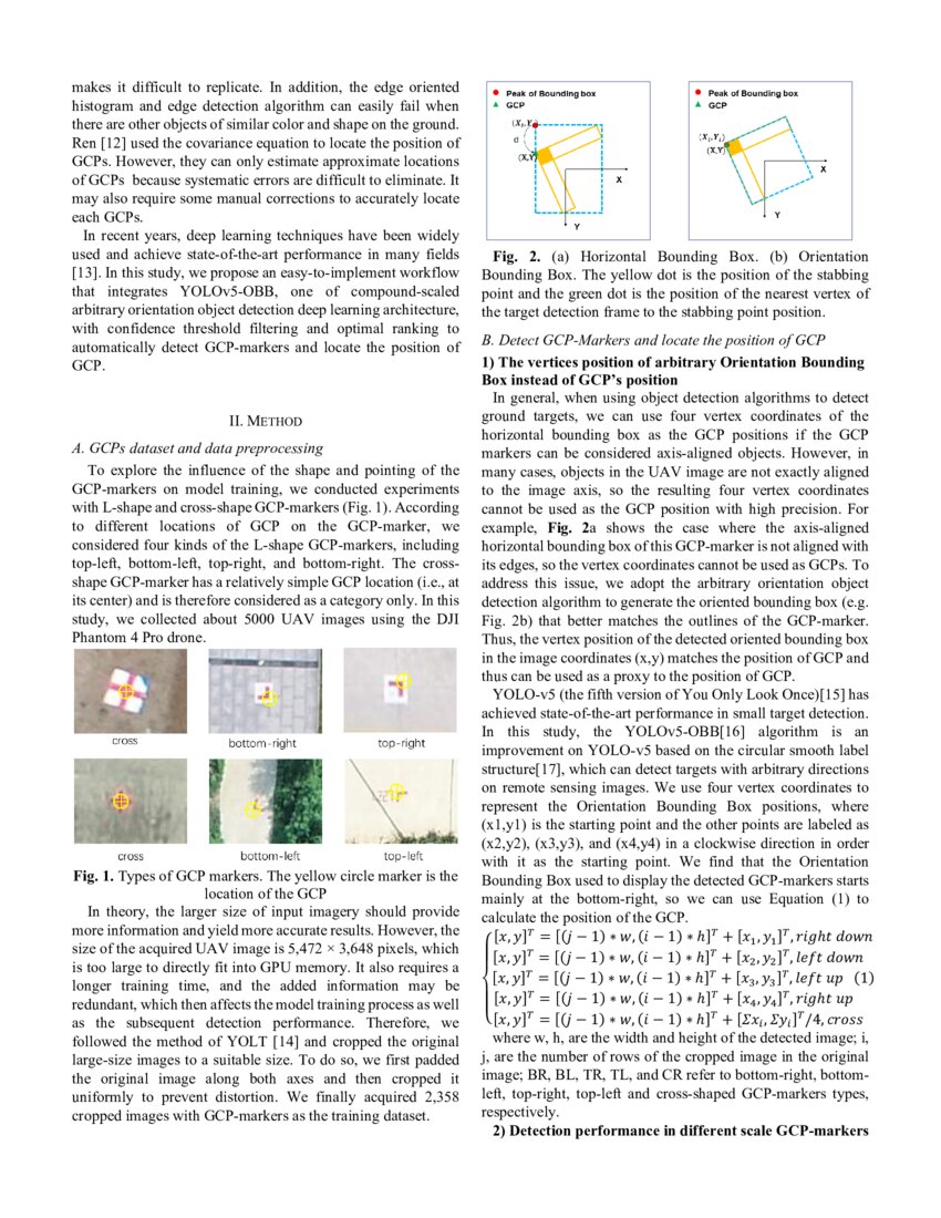 Automatic Detection Of Aerial Survey Ground Control Points Based On