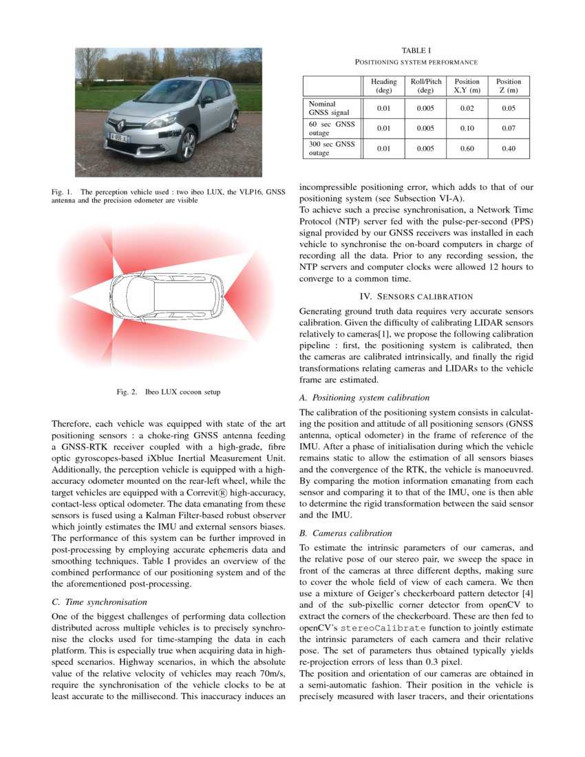 Automatic Generation Of Ground Truth For The Evaluation Of Obstacle