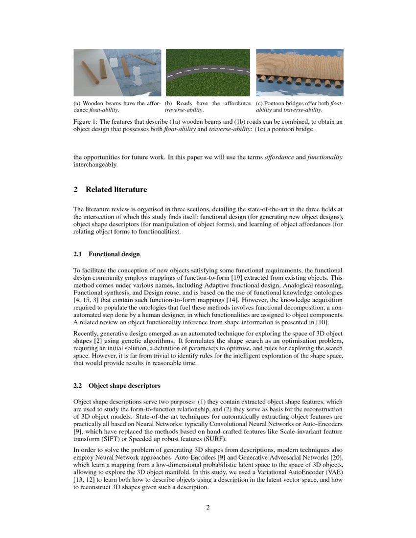 Automatic generation of object shapes with desired functionalities | DeepAI