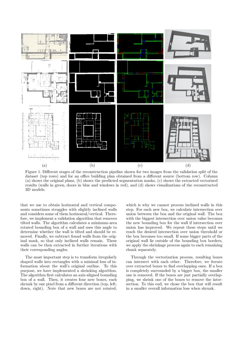 Automatic Reconstruction of Semantic 3D Models from 2D Floor Plans | DeepAI