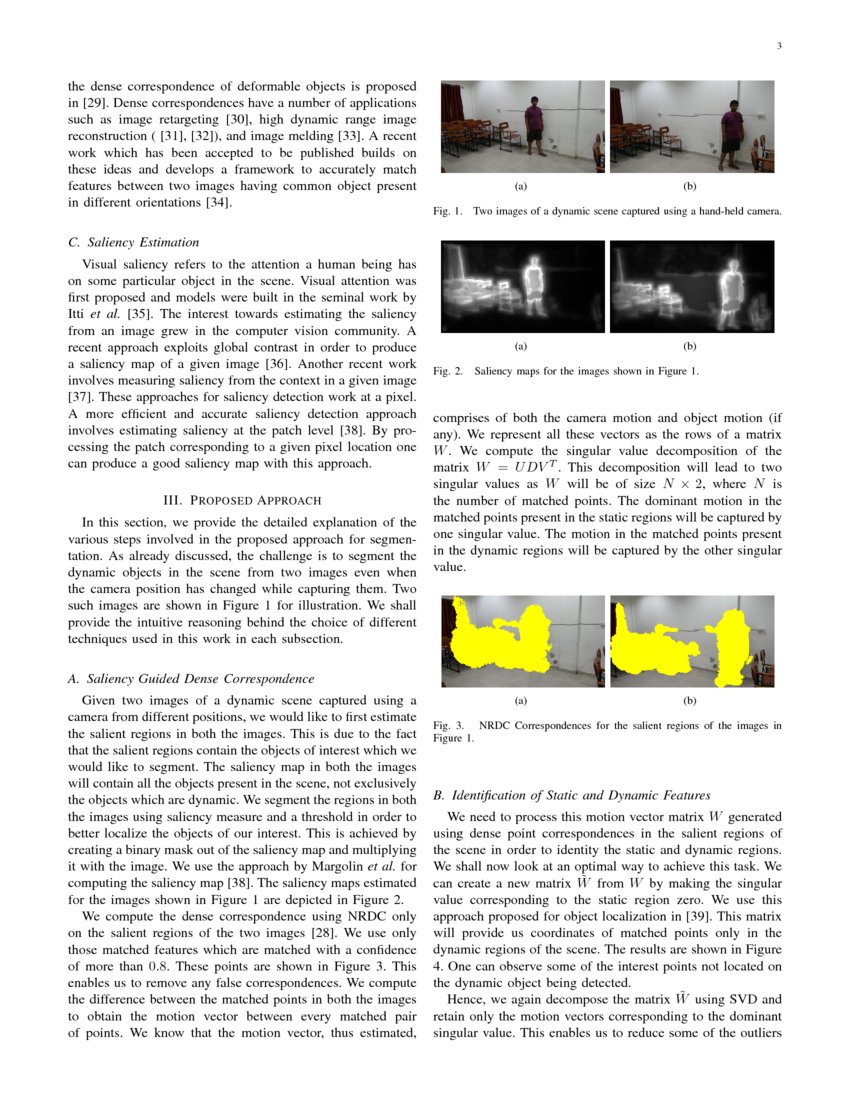 Automatic Segmentation Of Dynamic Objects From An Image Pair Deepai