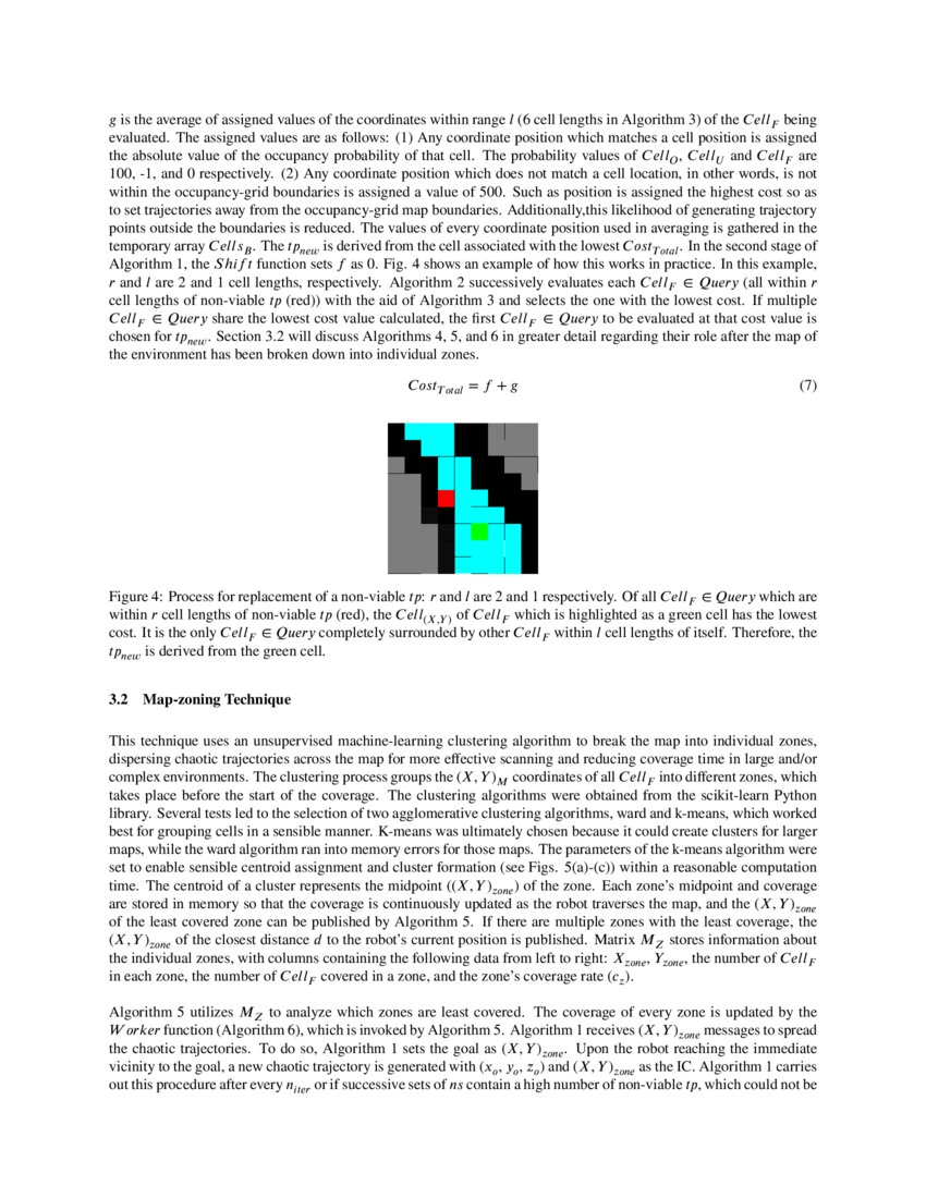 Autonomous search of real-life environments combining dynamical system ...