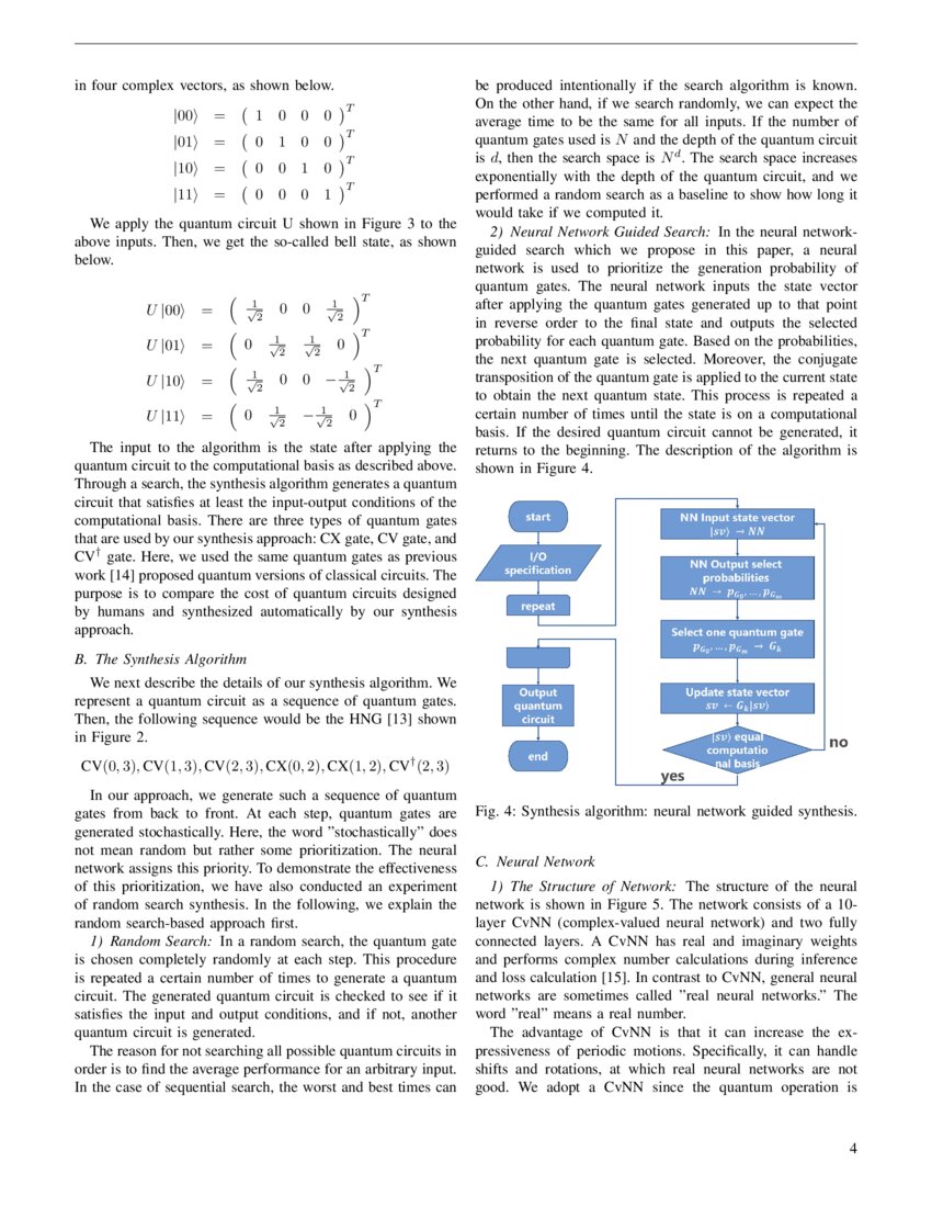 Autoqc Automated Synthesis Of Quantum Circuits Using Neural Network Deepai