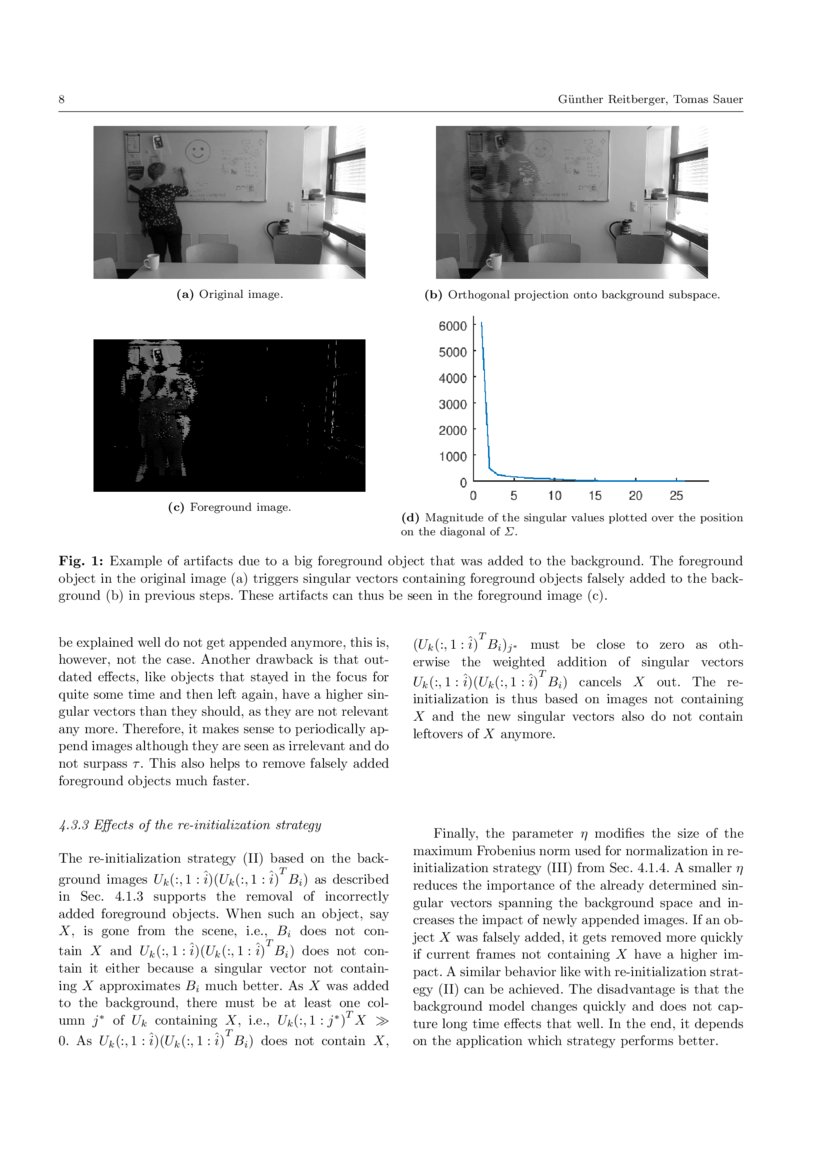 Background Subtraction using Adaptive Singular Value Decomposition | DeepAI