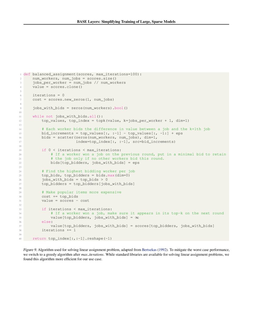 BASE Layers: Simplifying Training of Large, Sparse Models | DeepAI