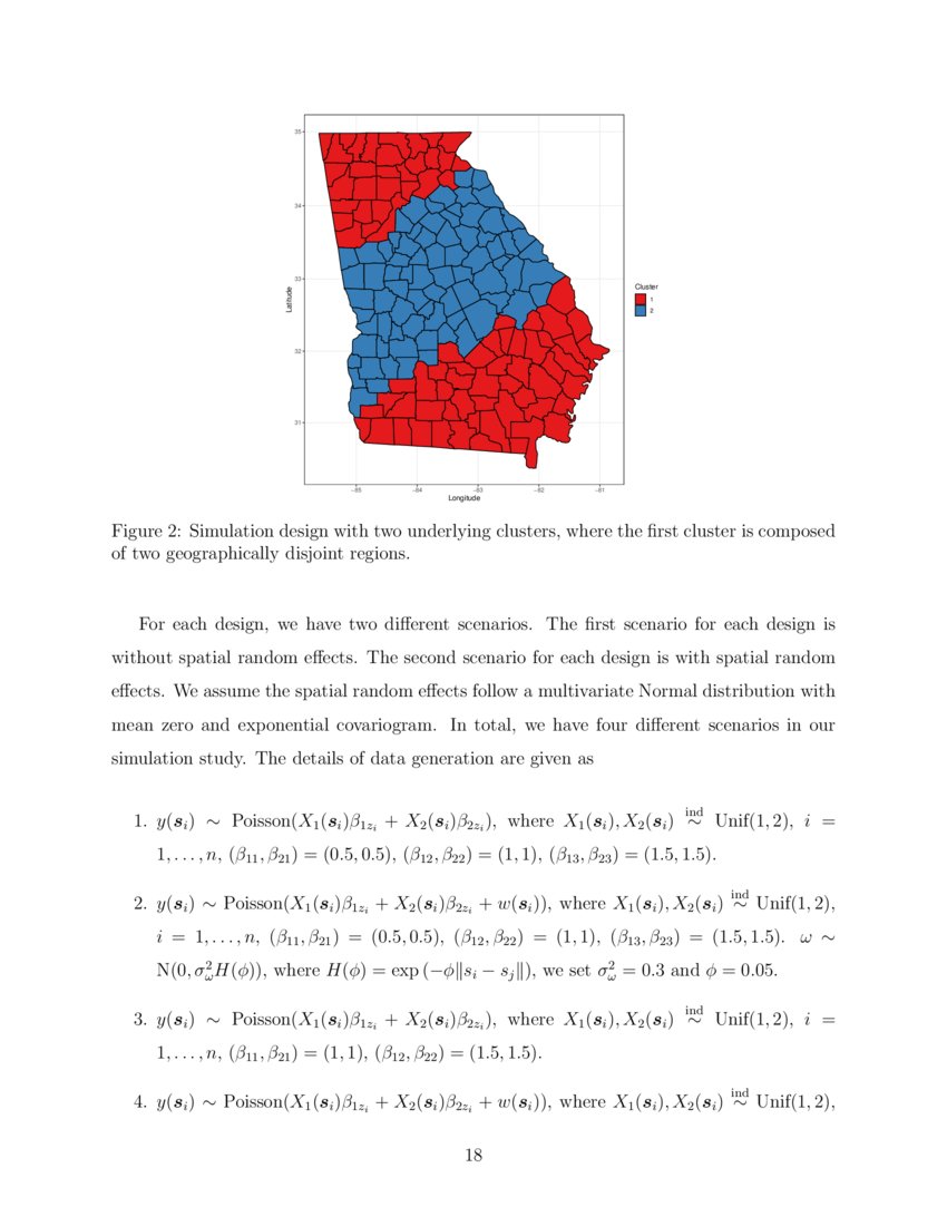 Bayesian Spatial Homogeneity Pursuit Regression for Count Value Data | DeepAI