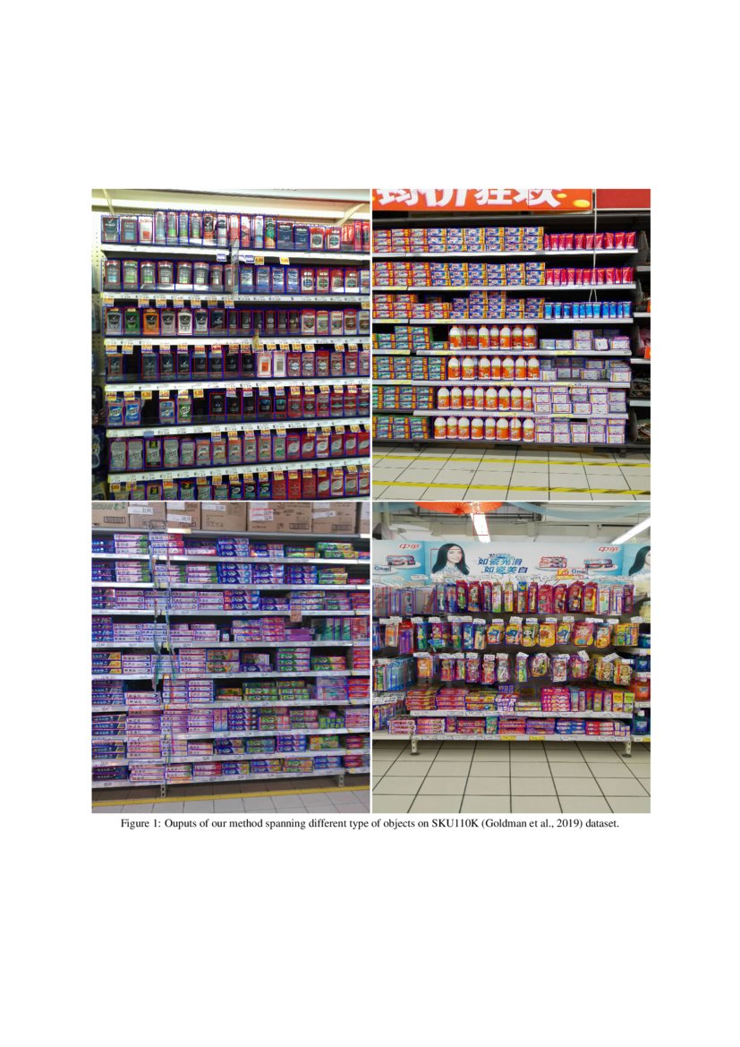 Benchmark For Generic Product Detection A Strong Baseline For Dense Object Detection Deepai 8784
