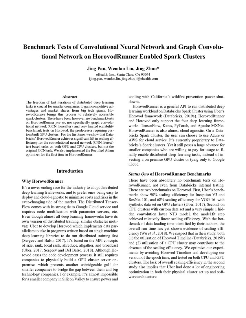 Benchmark Tests Of Convolutional Neural Network And Graph Convolutional