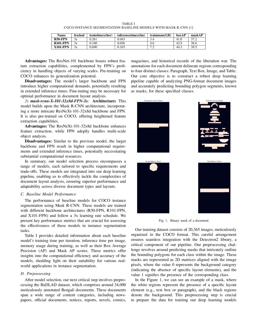 Bengali Document Layout Analysis with Detectron2 | DeepAI