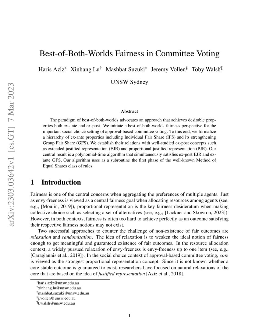 Best-of-Both-Worlds Fairness in Committee Voting | DeepAI