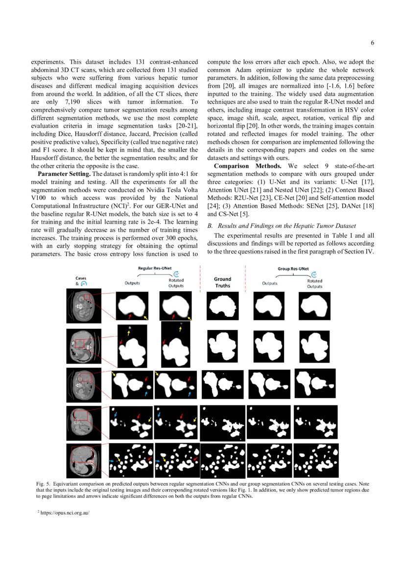 Beyond Cnns Exploiting Further Inherent Symmetries In Medical Image Segmentation Deepai