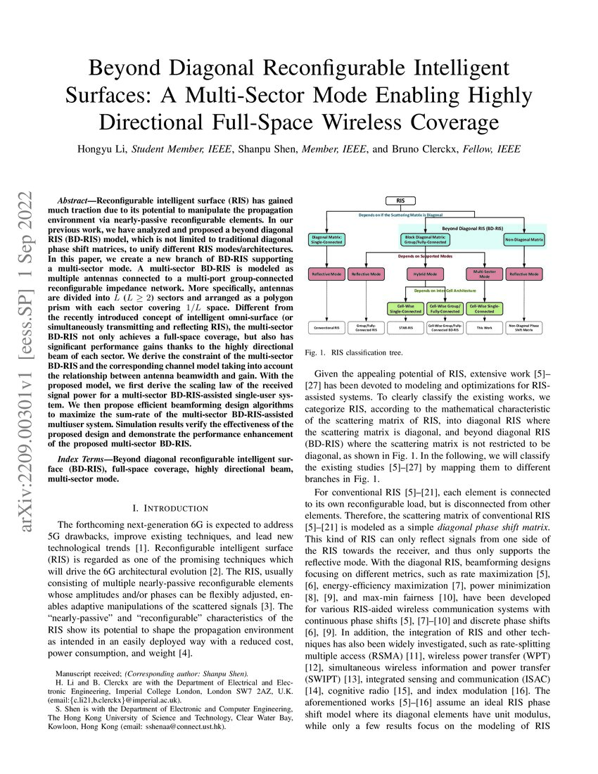 Beyond Diagonal Reconfigurable Intelligent Surfaces A Multi Sector Mode Enabling Highly