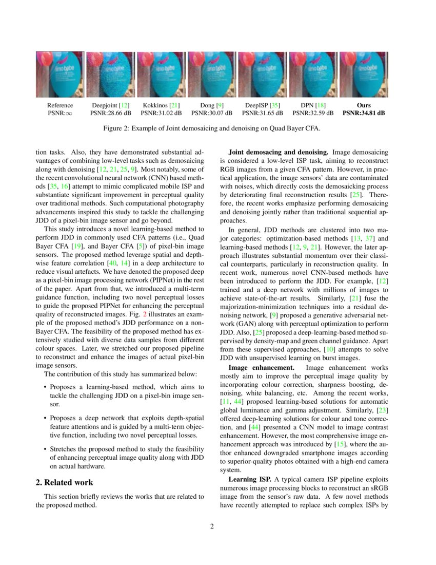 Beyond Joint Demosaicking and Denoising: An Image Processing Pipeline ...